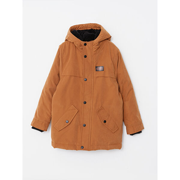 Kapüşonlu Basic Erkek Çocuk Mont Kapüşonlu Basic Erkek Çocuk Mont