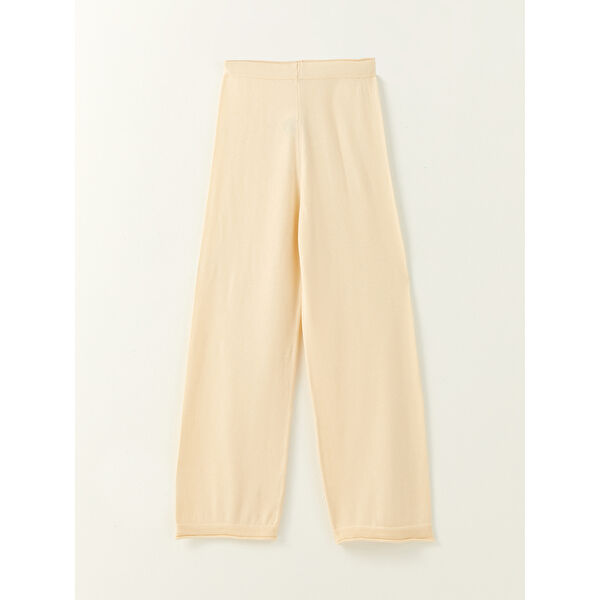 Beli Lastikli Triko Kız Çocuk Pantolon