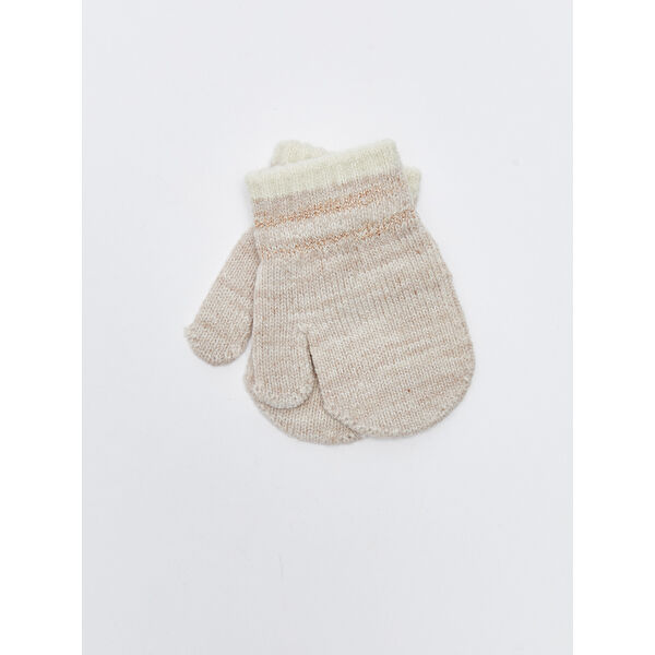 Kız Bebek Triko Eldiven