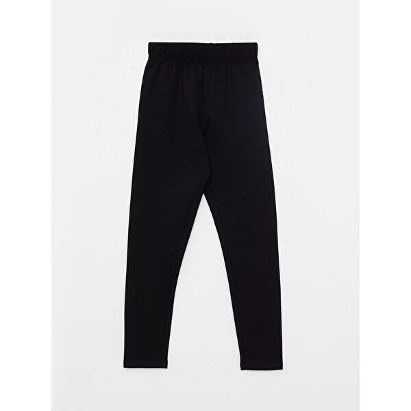 Beli Lastikli Basic Pamuklu Kız Çocuk Tayt Beli Lastikli Basic Pamuklu Kız Çocuk Tayt