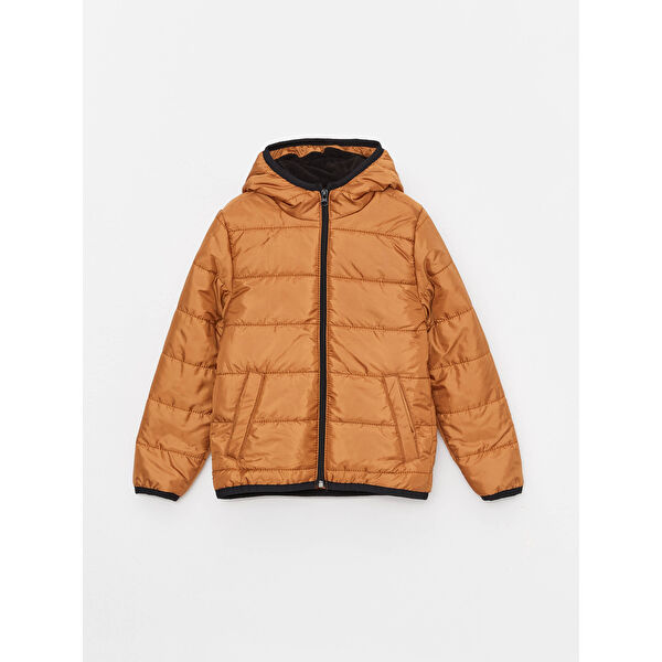 Kapüşonlu Basic Erkek Çocuk Şişme Mont Kapüşonlu Basic Erkek Çocuk Şişme Mont