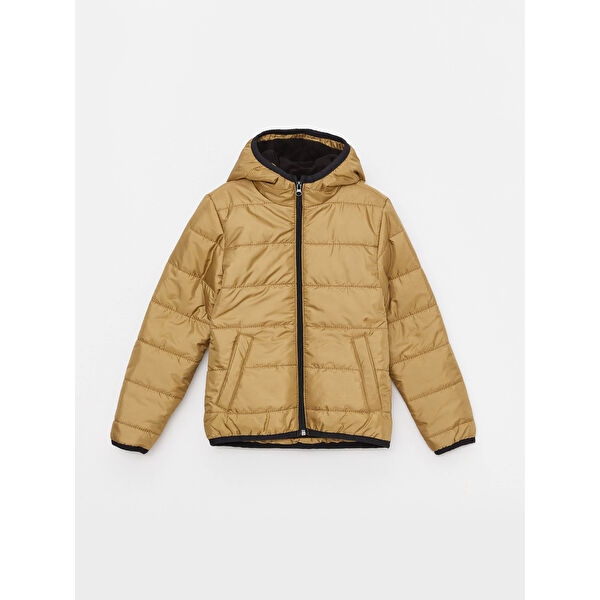 Kapüşonlu Basic Erkek Çocuk Şişme Mont Kapüşonlu Basic Erkek Çocuk Şişme Mont