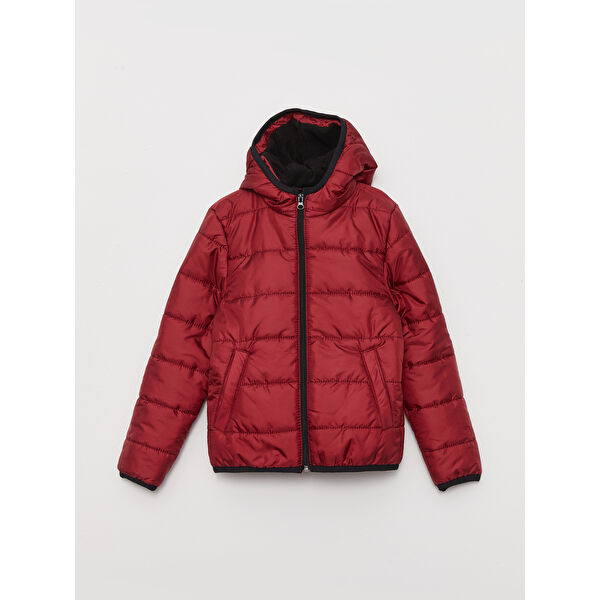 Kapüşonlu Basic Erkek Çocuk Şişme Mont