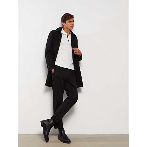 Slim Fit Beli Bağlama Detaylı Erkek Pantolon Slim Fit Beli Bağlama Detaylı Erkek Pantolon