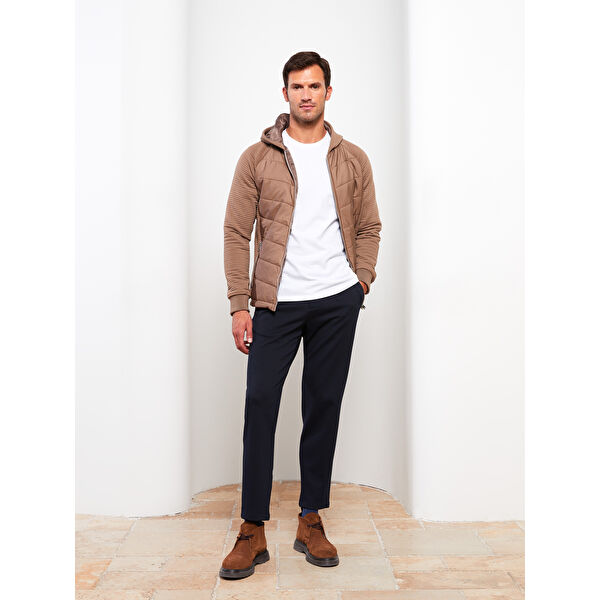 Slim Fit Kapüşonlu Erkek Mont Slim Fit Kapüşonlu Erkek Mont