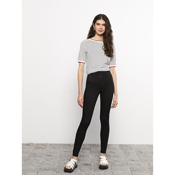 Yüksek Bel Süper Skinny Cep Detaylı Rodeo Kadın Jean Pantolon Yüksek Bel Süper Skinny Cep Detaylı Rodeo Kadın Jean Pantolon