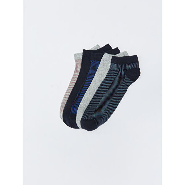 Desenli Erkek Patik Çorap 5'li