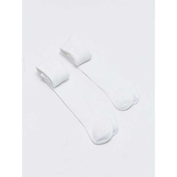 Beli Lastikli Erkek Bebek Külotlu Çorap 2'li
