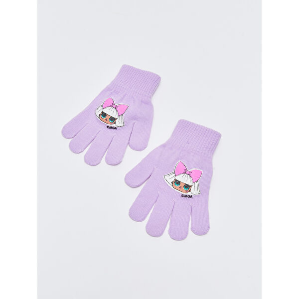 LOL Lisanslı Baskılı Kız Çocuk Triko Eldiven