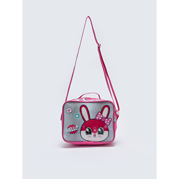 Baskılı Kız Çocuk Beslenme Çantası