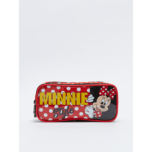 Minnie Mouse Lisanslı Çift Bölmeli Kız Çocuk Kalem Kutusu Minnie Mouse Lisanslı Çift Bölmeli Kız Çocuk Kalem Kutusu