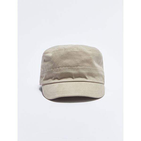 Pamuklu Düz Erkek Kep Şapka