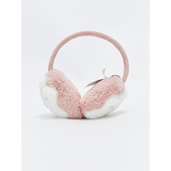 Nakış Detaylı Pelüş Kız Çocuk Kulaklık