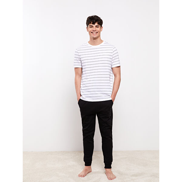 Standart Kalıp Erkek Jogger Pijama Alt Standart Kalıp Erkek Jogger Pijama Alt
