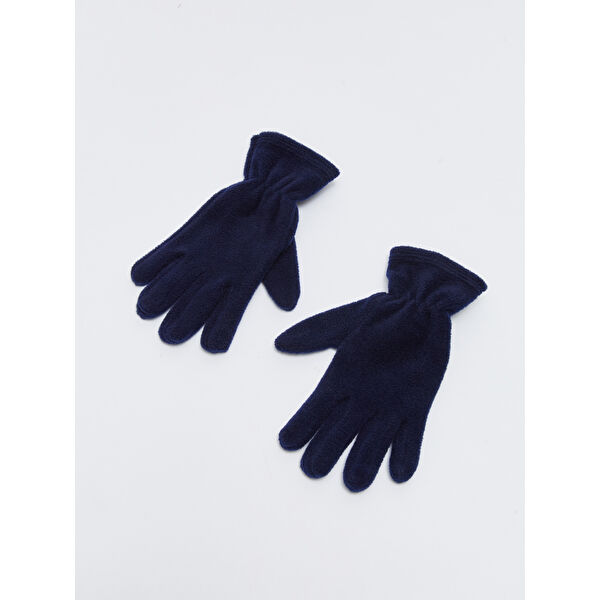 Düz Polar Erkek Çocuk Eldiven Düz Polar Erkek Çocuk Eldiven