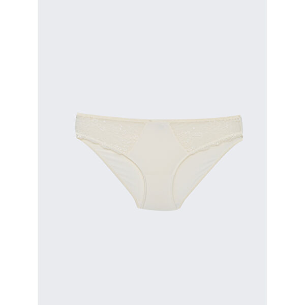 Dantel Detaylı Klasik Kadın Külot