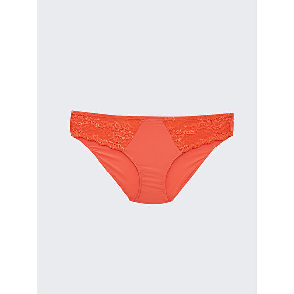 Dantel Detaylı Klasik Kadın Külot