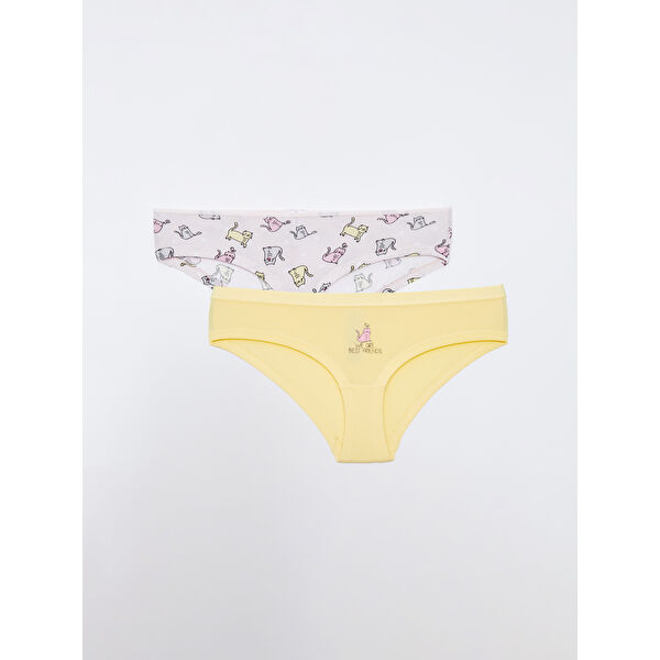 Baskılı Hipster Külot 2'li Paket