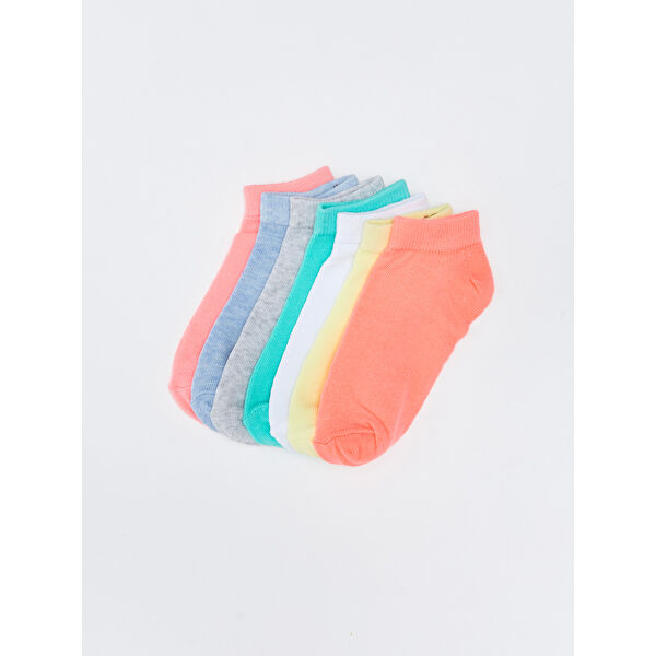 Basic Kız Çocuk Patik Çorap 7'li Basic Kız Çocuk Patik Çorap 7'li