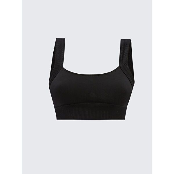 Balensiz Dolgusuz Düz Sporcu Sütyen