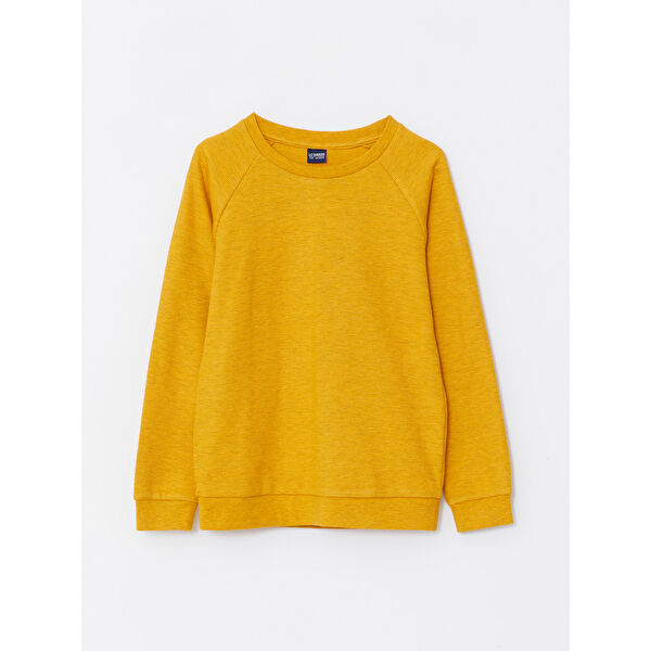 Bisiklet Yaka Basic Uzun Kollu Erkek Çocuk Tişört