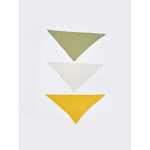 Basic Erkek Bebek Mama Önlüğü 3'lü