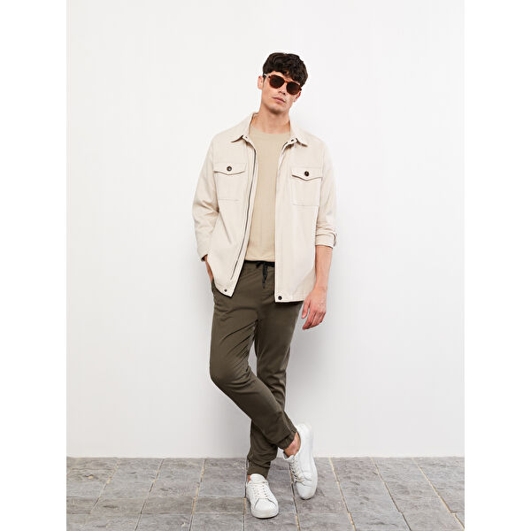 Slim Fit Gabardin Erkek Jogger Pantolon Slim Fit Gabardin Erkek Jogger Pantolon