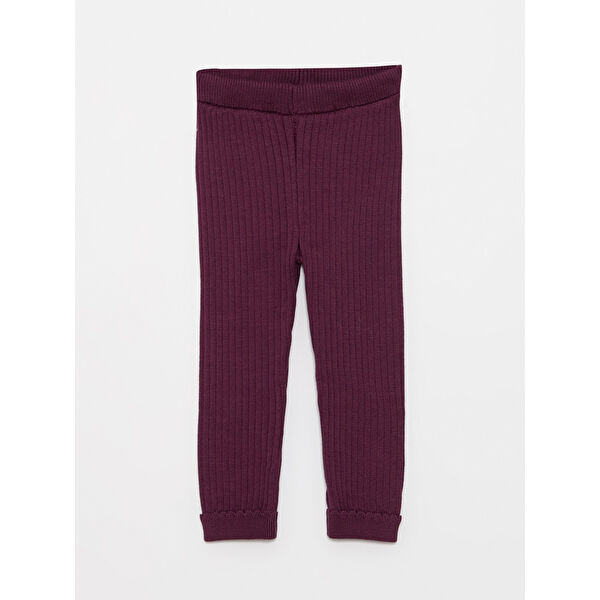 Beli Lastikli Basic Kız Bebek Tayt