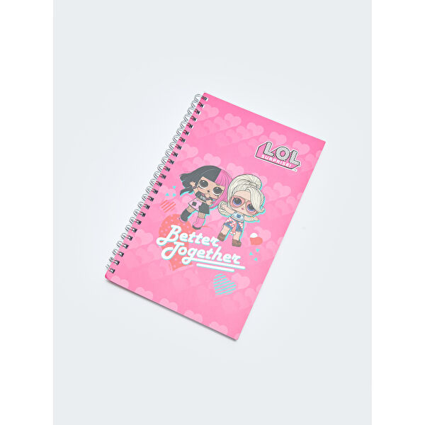 LOL Lisanslı Kız Çocuk Çizgili Defter LOL Lisanslı Kız Çocuk Çizgili Defter