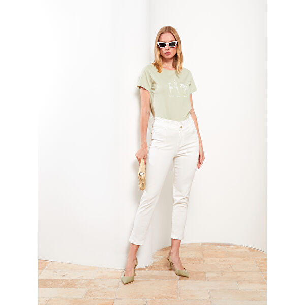 Slim Fit Kadın Jean Pantolon