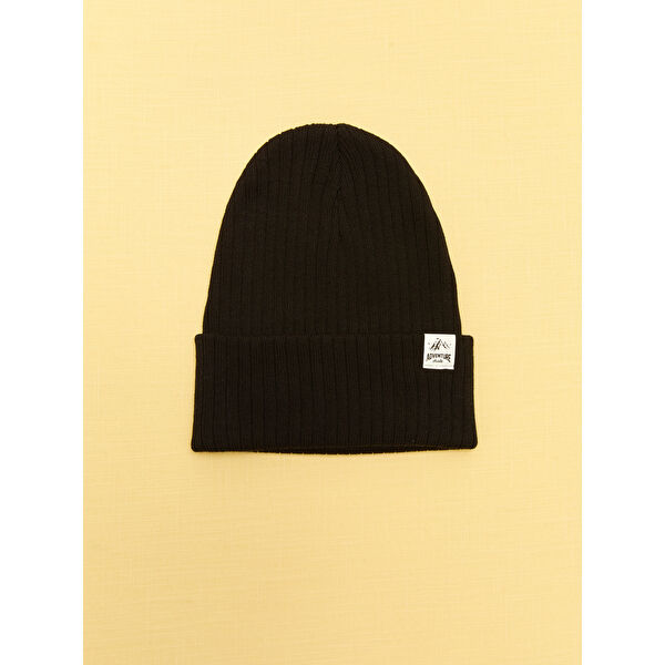 Etiket Nakışlı Erkek Çocuk Bere