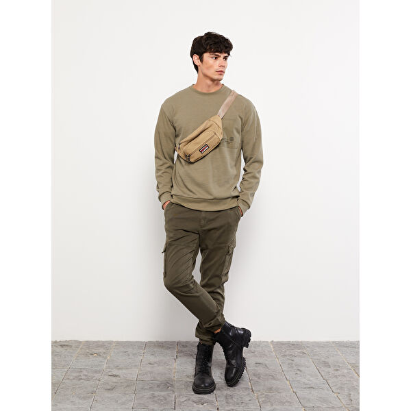 Slim Fit Gabardin Erkek Kargo Pantolon Slim Fit Gabardin Erkek Kargo Pantolon