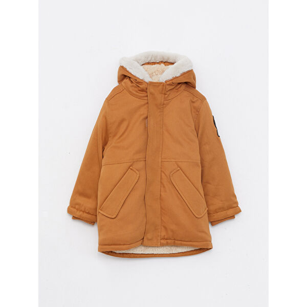 Kapüşonlu Uzun Kollu Basic Erkek Bebek Mont Kapüşonlu Uzun Kollu Basic Erkek Bebek Mont