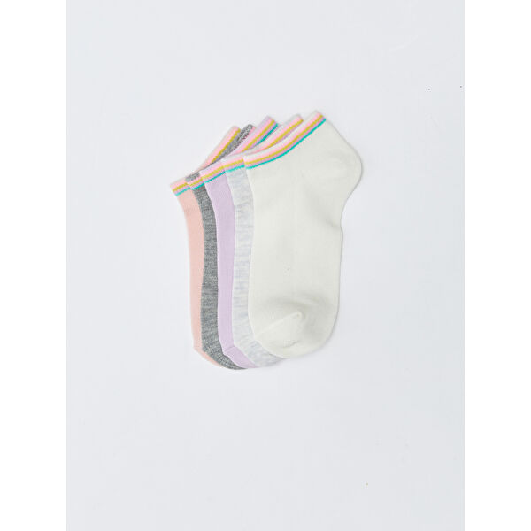Basic Kız Çocuk Patik Çorap 5'li Basic Kız Çocuk Patik Çorap 5'li