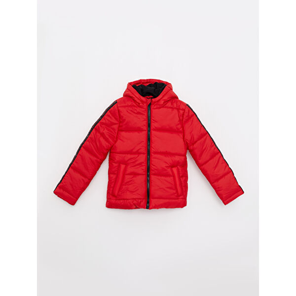 Kapüşonlu Basic Erkek Çocuk Şişme Mont