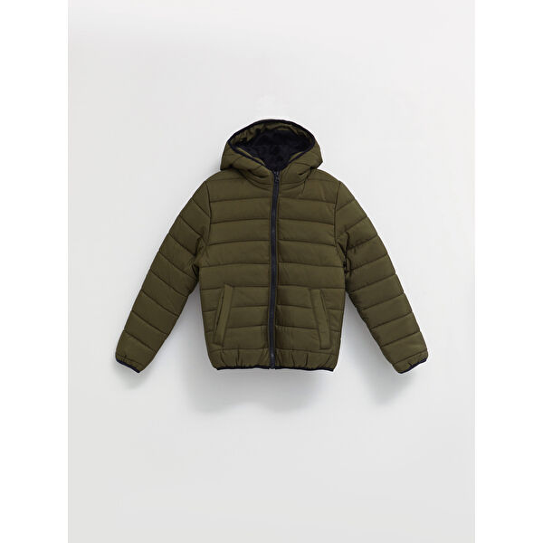 Kapüşonlu Basic Erkek Çocuk Şişme Mont Kapüşonlu Basic Erkek Çocuk Şişme Mont