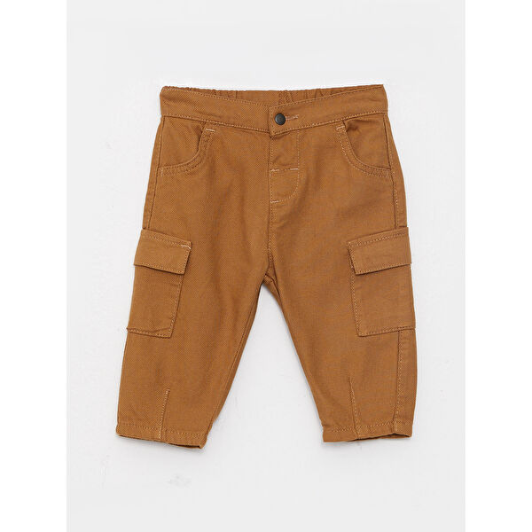 Beli Lastikli Basic Erkek Bebek Pantolon