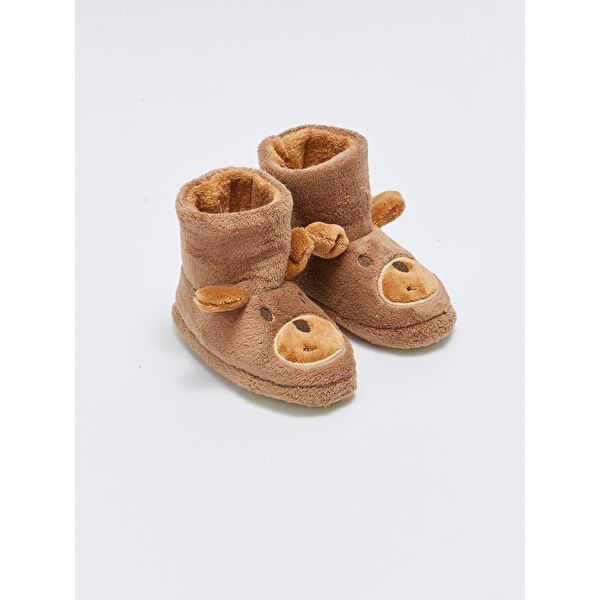 3D Aplike Detaylı Nakışlı Erkek Bebek Ev Botu 3D Aplike Detaylı Nakışlı Erkek Bebek Ev Botu