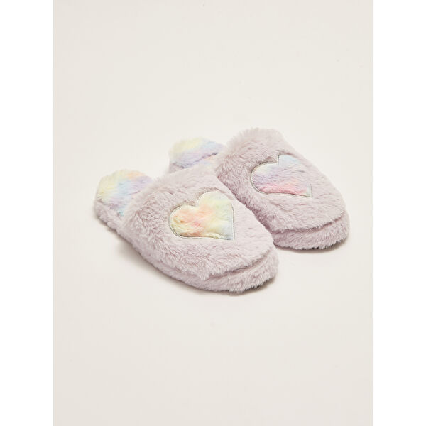 Nakışlı Kız Çocuk Ev Terliği