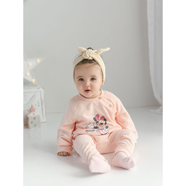 Basic Fiyonk Detaylı Kız Bebek Saç Bandı 3'lü