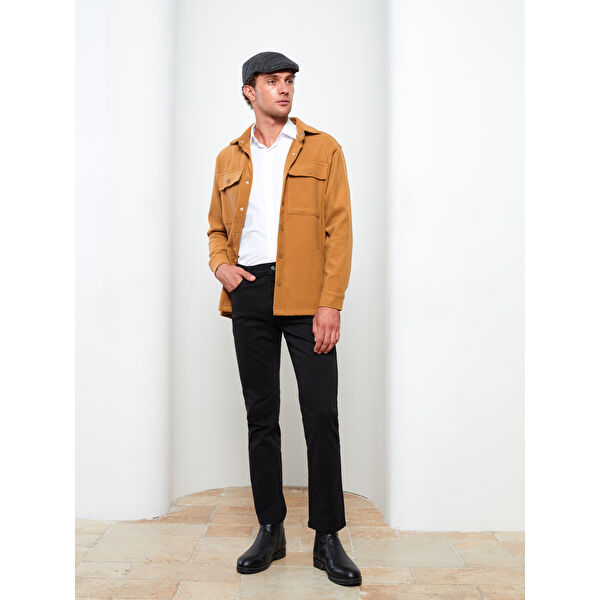 Standart Kalıp Gabardin Erkek Chino Pantolon