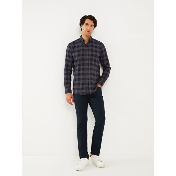 Standart Kalıp Gabardin Erkek Chino Pantolon Standart Kalıp Gabardin Erkek Chino Pantolon