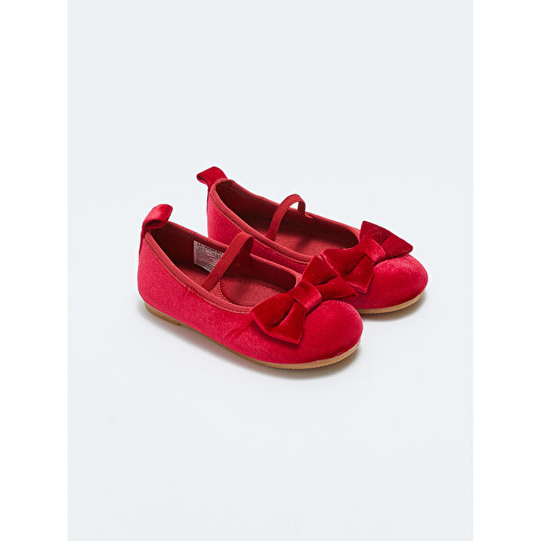 Fiyonk Detaylı Kız Bebek Babet