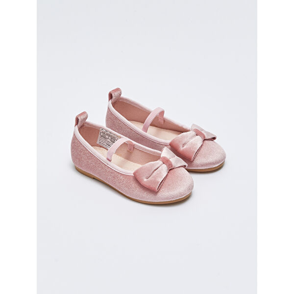 Fiyonk Detaylı Kız Bebek Babet