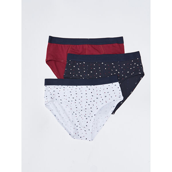 Standart Kalıp Esnek Kumaş Erkek Slip Boxer 3'lü Standart Kalıp Esnek Kumaş Erkek Slip Boxer 3'lü