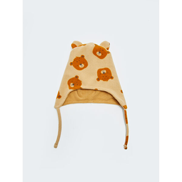 Desenli Erkek Bebek Şapka Desenli Erkek Bebek Şapka