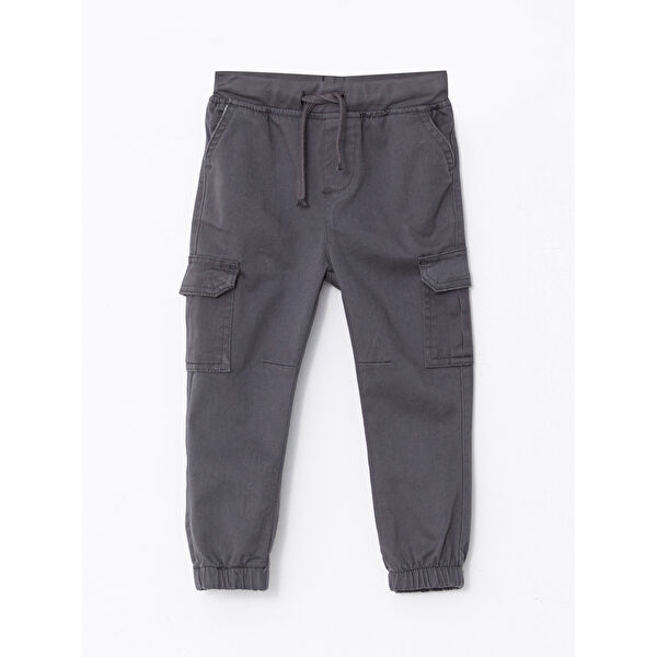 Basic Pamuklu Erkek Bebek Jogger Pantolon Basic Pamuklu Erkek Bebek Jogger Pantolon