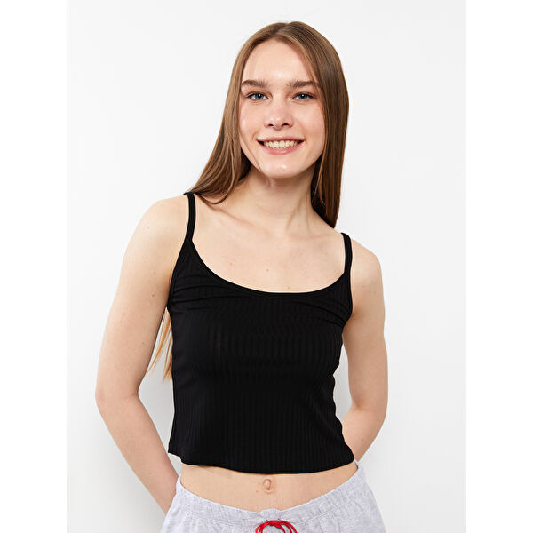 U Yaka Askılı Kadın Atlet