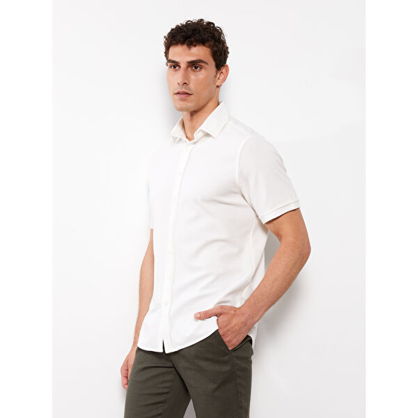 Regular Fit Kısa Kollu Erkek Gömlek