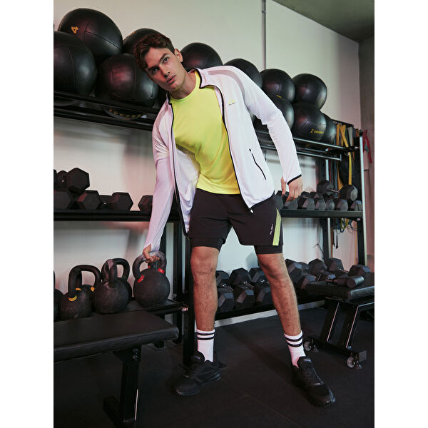 Slim Fit Erkek Taytlı Şort